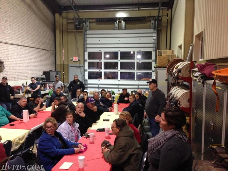 Company Dinner with Station 9 - Hollywood Volunteer Fire Department